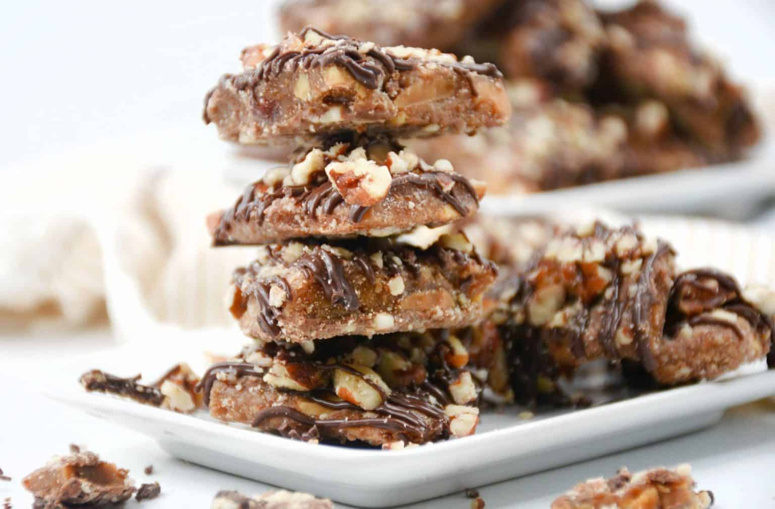 Melt in Your Mouth Toffee - CheekyKitchen